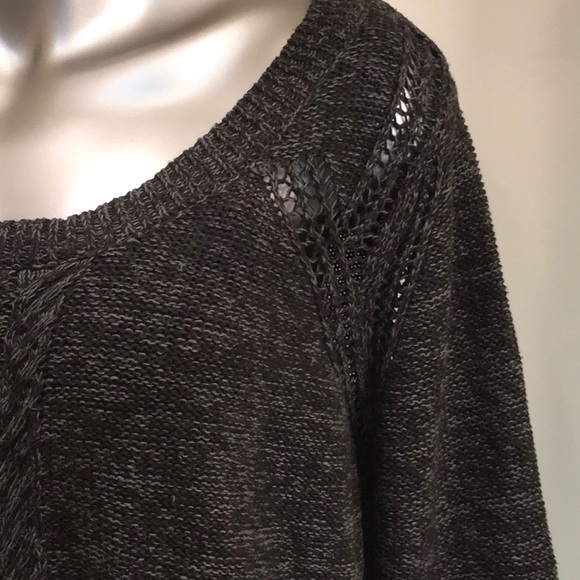 Mossimo Supply Co. | Sweaters | Mossimo Black Sweater With Pretty Knit ...